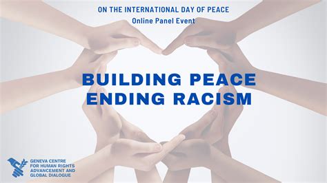 Building Peace Ending Racism Geneva Centre