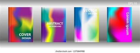 Gradient Mesh Abstract Background Blurred Bright Stock Vector Royalty Free 1376045264