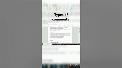 Types Of Comments In Python Coding Pythonforbeginners Pythontutorial