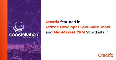 creatio nocode crm workflowautomation creatio