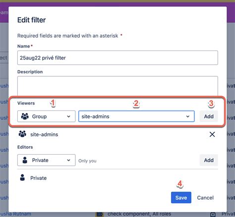 How To Share A Dashboard Or Filter I E Make It Public Change Its Viewers And Editor