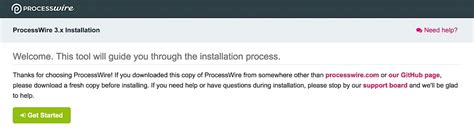 The Not So Famous Processwire 5 Minute Install