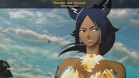Thunder God Yoruichi Mod For Bleach Rebirth Of Souls Bleach Rs Mods