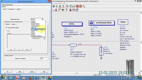 Optimization In Agilent Keysight Ads Advanced Design System Youtube