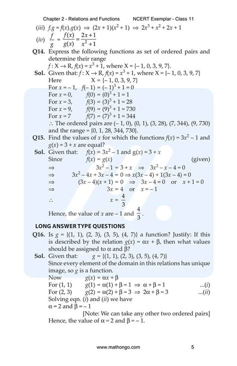 NCERT Exemplar For Class Maths Chapter MathonGo