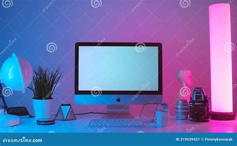 Generative AI Responsive Design Website Template Layout Concept Business Concept Stock