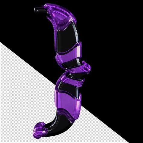 Premium Psd Purple Symbol