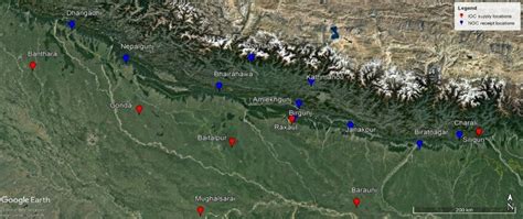 Spatial Distribution Of Ioc Sources And Noc Destinations Download Scientific Diagram