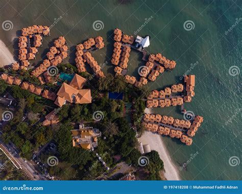 Avillion Port Dickson Aerial View Royalty Free Stock Image