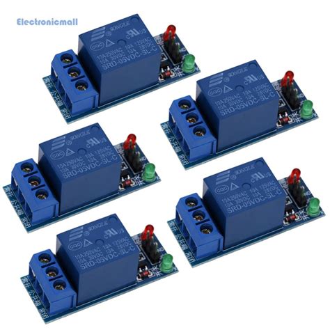 5 ชิ้น 1 ช่อง 5 โวลต์โมดูลรีเลย์โล่สําหรับ Arduino 1280 2560 Arm Pic Avr Dsp H1