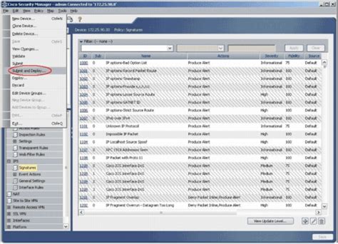 Configure Security Manager In Cisco IOS IPS Cisco