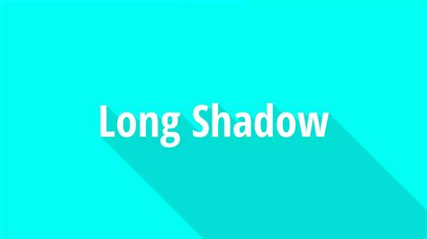 Flat Long Shadow Effect With Html And Css Mridultech