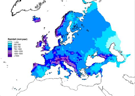 Annual Rainfall Map Europe Wmo July Sees Extreme Weather With High