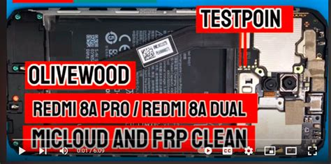 Redmi A ISP EMMC PinOUT Test Point EDL Mode OFF