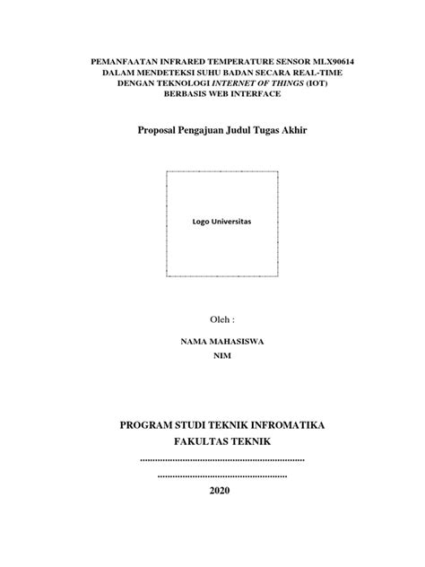 Proposal Judul Teknik Informatika Pdf
