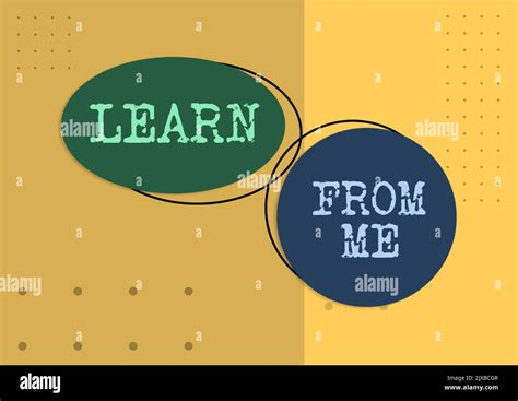 Text Caption Presenting Learn From Me Business Concept Follow My Lead