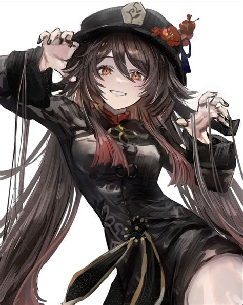 530개의 원신 호두 아이디어 캐릭터 일러스트 호두 그림