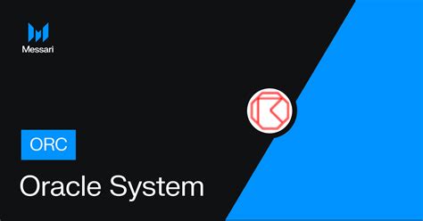 Oracle System Price Orc To Usd Research News And Fundraising Messari