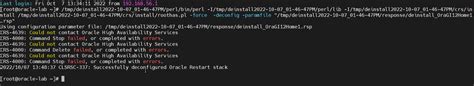 Uninstall Oracle Database Software và Grid Infrastructure