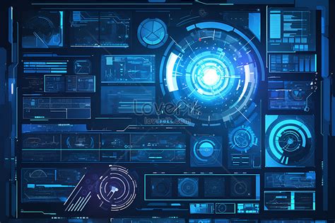 미래의 시간 제어 기계 일러스트 무료 다운로드 Lovepik