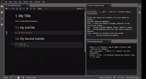 What The Newly Released Jupyterlab 3 Has To Offer By Amal Hasni