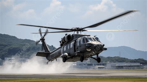 육군 Hh60 블랙 호크 헬리콥터가 이륙합니다 항공 자위대 헬리콥터 이륙 Uh60j 고화질 사진 사진 하늘 배경 일러스트 및 사진 무료 다운로드 Pngtree