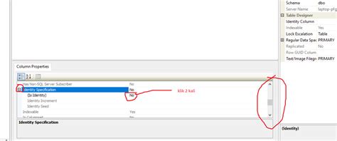 Cara Membuat Field Auto Increment Pada Sql Server Mesin Kode