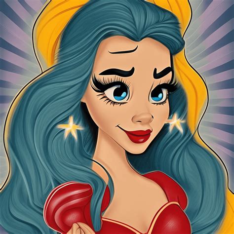 Disney Princess Drawing Creative Fabrica