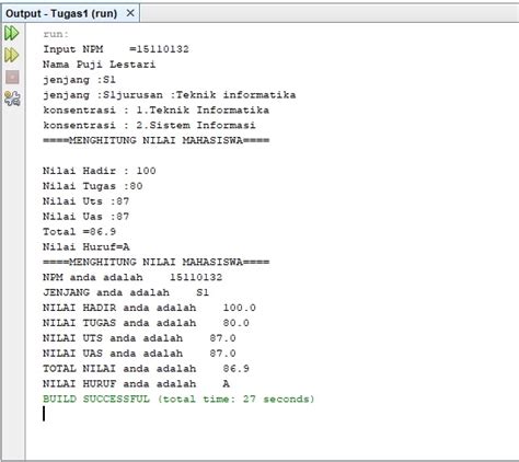 Mengkonversi Nilai Huruf Dengan Menggunakan Fungsi If Else Pada Java Pemograman Berorientasi