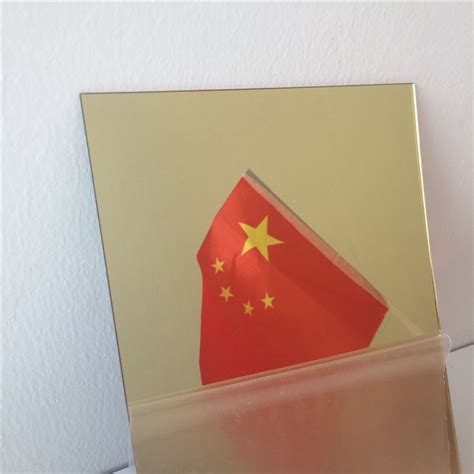 Supply 1mm Thick Plexiglass Colored Self Adhesive Acrylic Mirror Sheet