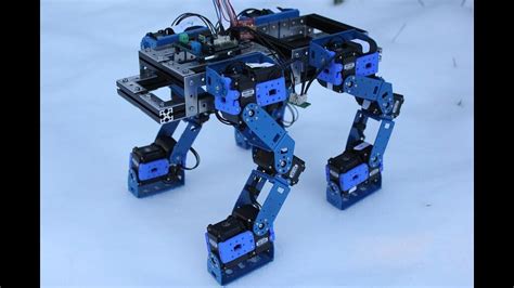 Quadruped Robot Project Robotics Arduino Forum