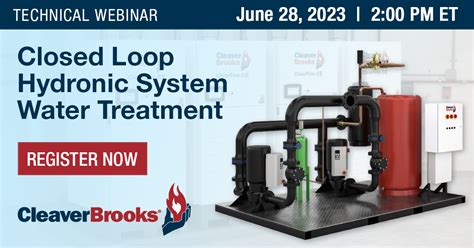 webinar closed loop hydronic system water treatment dean boiler