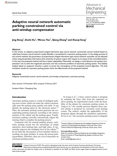 pdf adaptive neural network automatic parking constrained control via