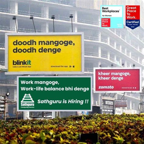 Hiring Sathguru Trending Zomatoblinkit Hiringnow Hyderabadjobs Sathguru Management