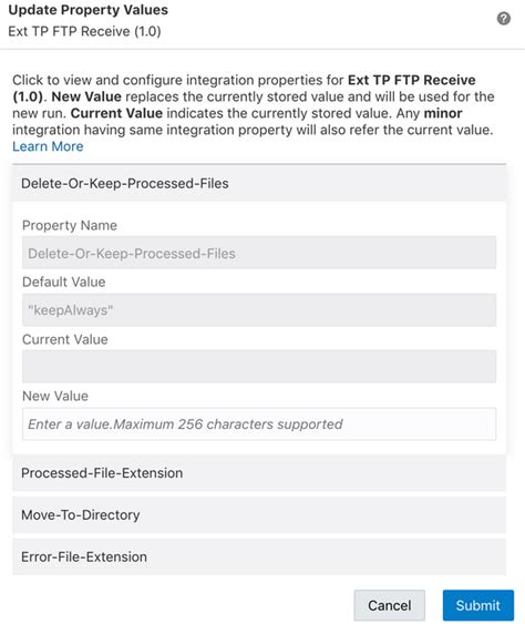 Soalicious How To Update Ftp Receive Integration Postprocessing
