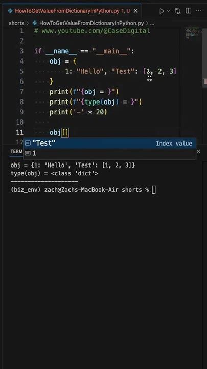 How To Get Value From Dictionary In Python Youtube