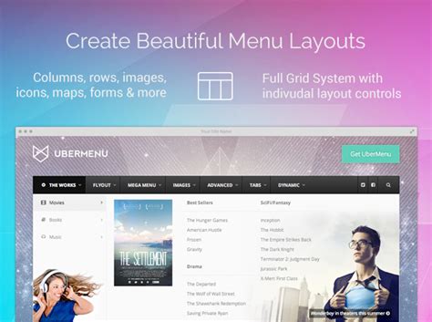 Ubermenu Wordpress Mega Menu Plugin By Sevenspark Codecanyon