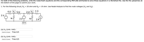 Solved For Both Of The Following Problems Write The