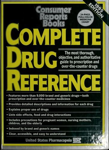 Complete Drug Reference By U S Pharmacopeia Open Library