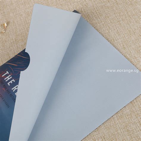 Customised A L Shape Folder Customised Corporate Gifts Singapore