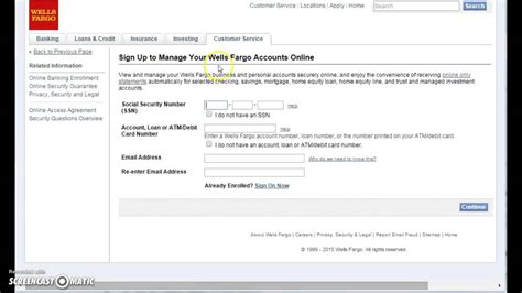 Wells Fargo Online Banking At Harrison Fitch Blog