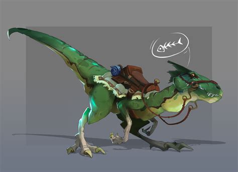 Artstation Raptor Mount