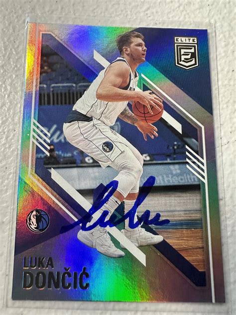 Luka Doncic Autograph Card Etsy