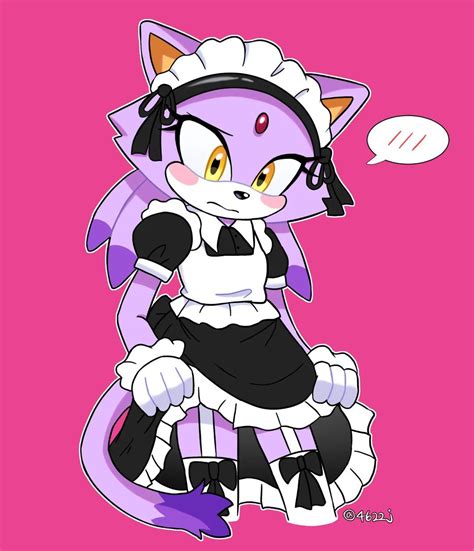 호비 On Instagram 메이드복 블레이즈~🐱💗💗 Blazethecat Blaze Blazethecat
