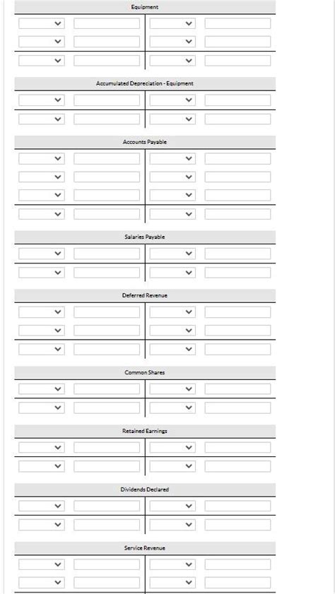 Solved Would Like Some Help With These T Charts Please