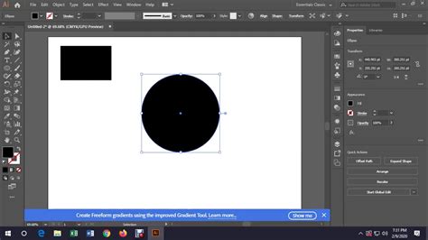 European It Basic Shapes In Illustrator Class 1 Youtube