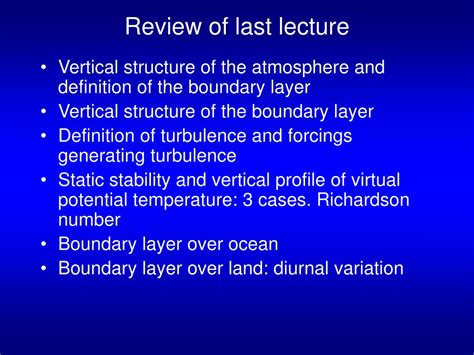 Ppt Modeling The Atmospheric Boundary Layer 1 Powerpoint