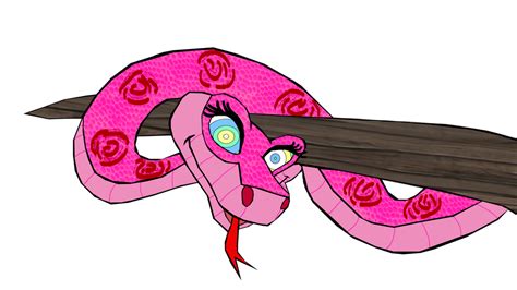 Pink Kaa On Tree By Ffstef09 On Deviantart