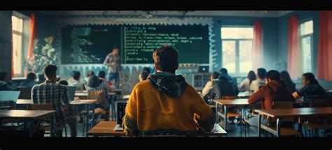 Premium Photo Coding Workshop Classroom Setting With A Learning Atmosphere